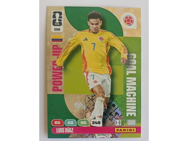 2026 Fifa World Cup Adrenalyn XL Luis Diaz Goal Machine