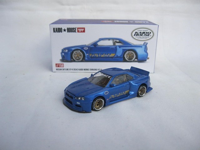 1:64 mini GT kaidoo nissan skyline R34