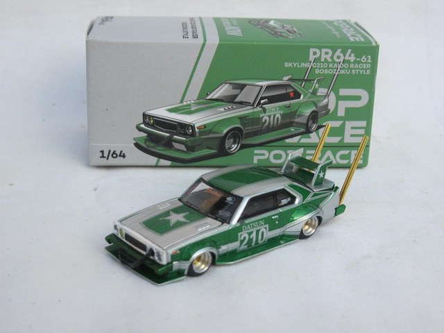 1:64 pop race nissan skyline C210 bosozoku