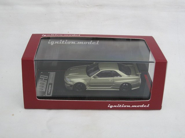1:64 ignition models nissan skyline R34 Z-tune