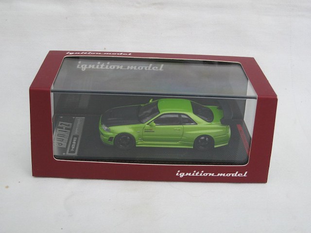 1:64 ignition models nissan skyline R34 Z-tune