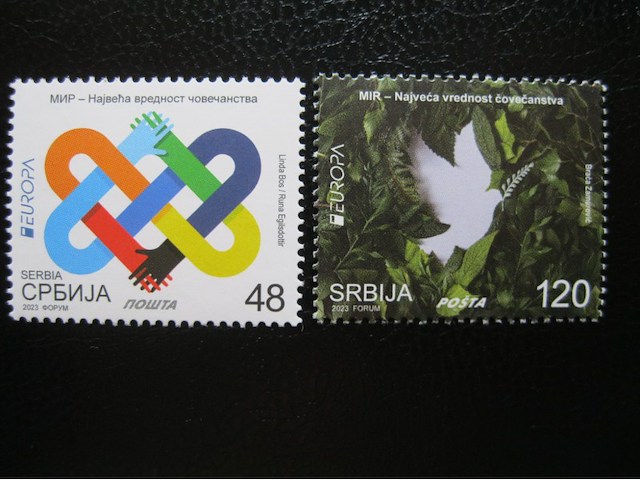 Srbija 2023., Evropa CEPT, čisto MNH