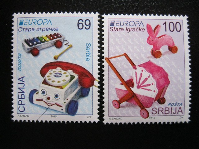 Srbija 2015., Evropa CEPT, čisto MNH