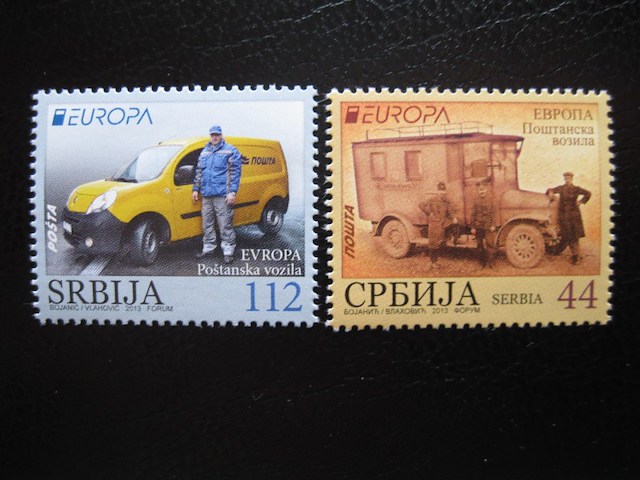 Srbija 2013., Evropa CEPT, čisto MNH