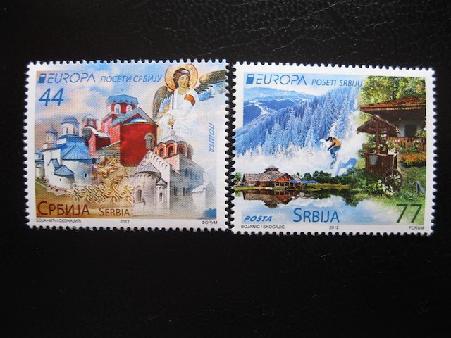 Srbija 2012., Evropa CEPT, čisto MNH