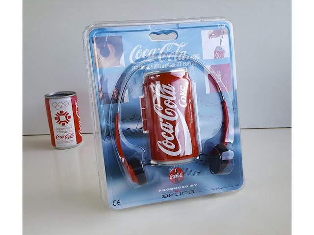 Coca Cola cassette player iz 90ih NEOTVOREN