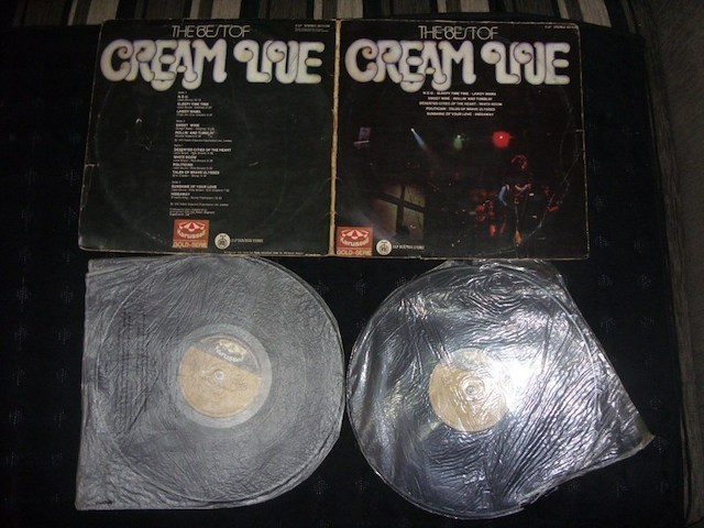 Cream – The Best Of Cream Live 2LP RTB 1975.