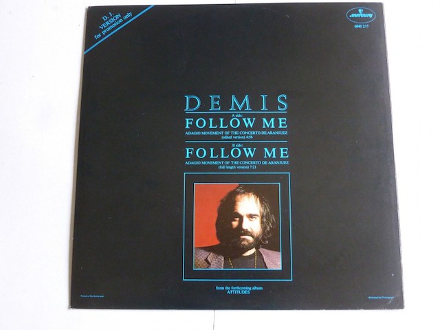 Demis – Follow Me LP MAXI SINGL D.J. VERSION