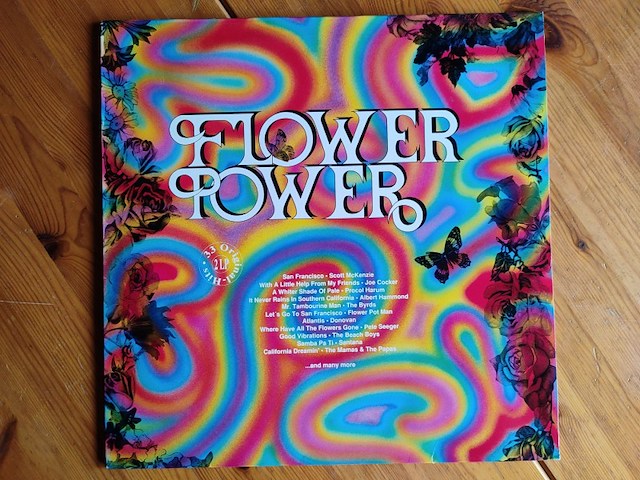 Various – Flower Power - 2LP 5/5/5(GER)