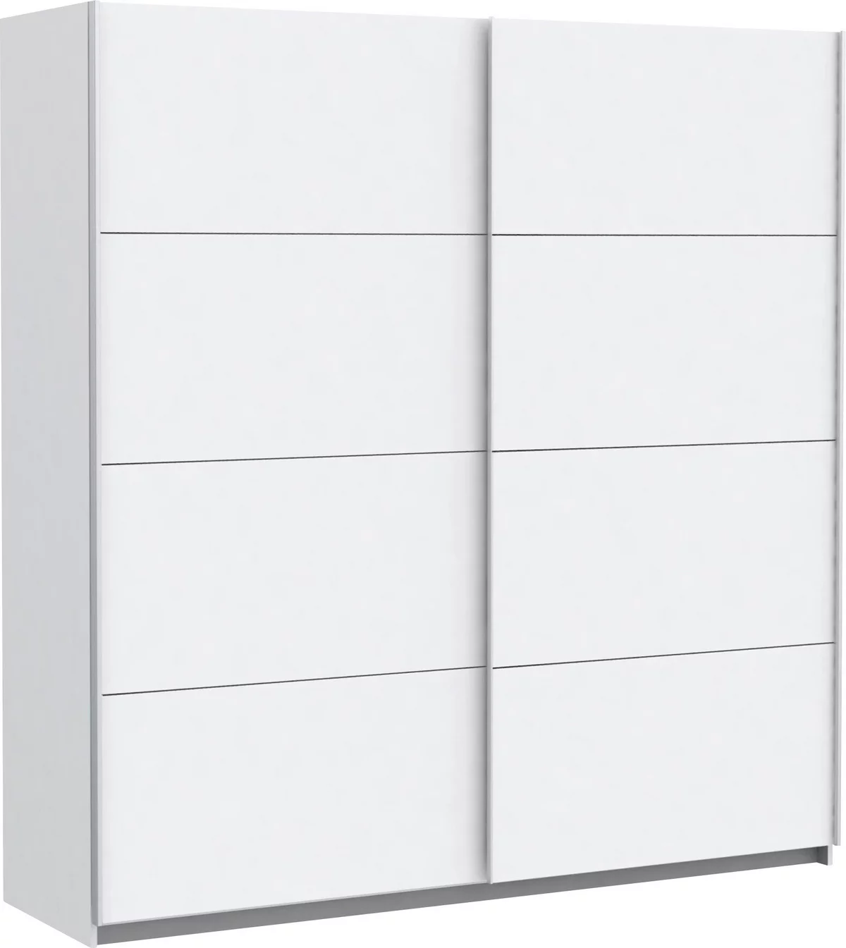 ORMAR - VISEĆA KLIZNA VRATA bela 200/210/61 cm