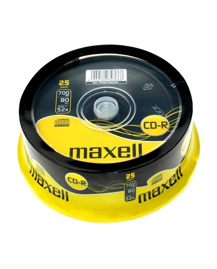 Maxell disk 52x economic 25s CD-R80