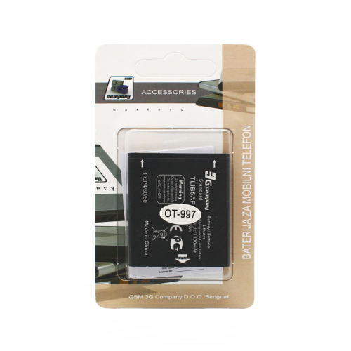 BATERIJA STANDARD ZA ALCATEL OT-997/S800/5035/C5 1800MAH