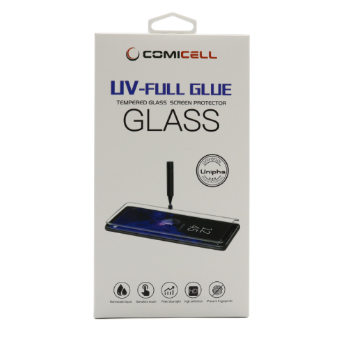 FOLIJA ZA ZASTITU EKRANA GLASS 3D MINI UV-FULL GLUE ZA SAMSUNG N950F GALAXY NOTE 8 ZAKRIVLJENA PROVIDNA (BEZ UV LAMPE)