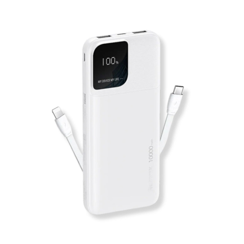 POWER BANK PRENOSIVA BATERIJA REMAX RELLAEN SERIES RPP-657 2.4A 10000MAH BELA
