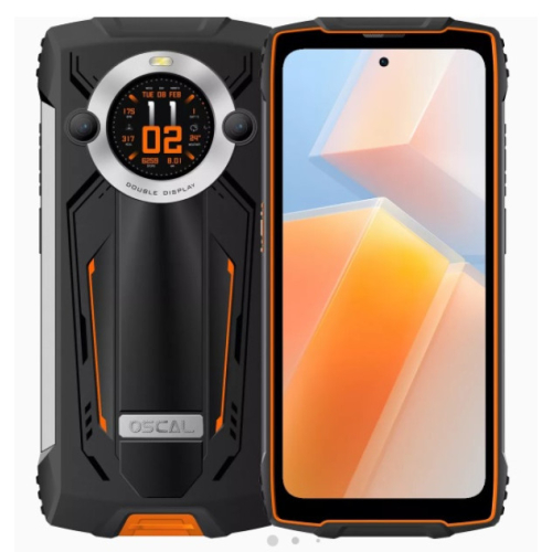 SMART RUGGED OSCAL PILOT II , 6.5" OC/8GB/256GB/50MP/8800MAH 45W BLACK