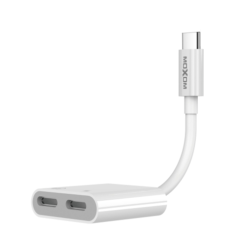 ADAPTER AUDIO MOXOM MX-AX20 TYPE C NA TYPE-C (MUSIC OUT ONLY) + CHARGING