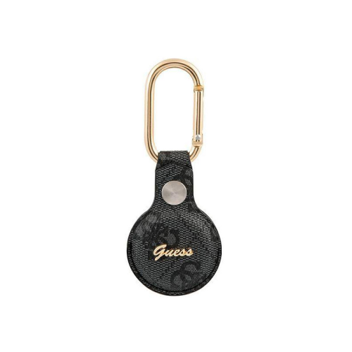 AIRTAG GUESS SCRIPT LOGO DOG CLIP CRNI (GUATP4GMSRK)
