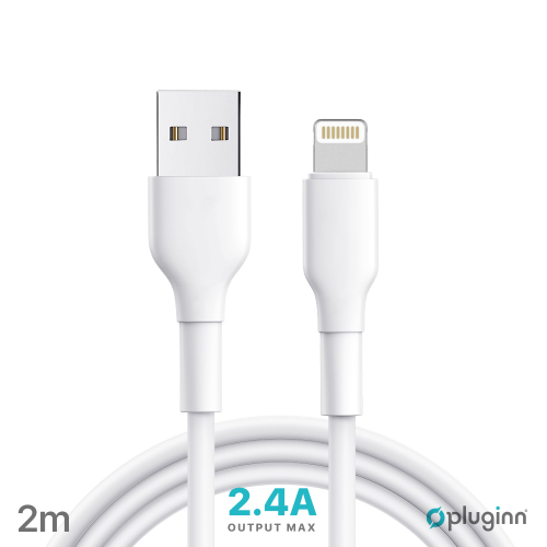 DATA KABL PLUGINN PI-AL 2.4A USB NA LIGHTNING BELI 2M