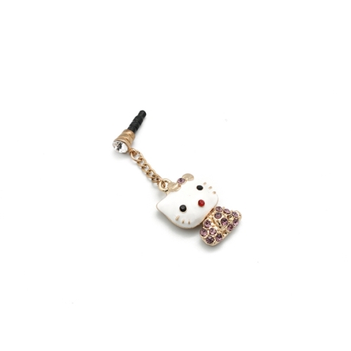 KAPICA HANDSFREE 3,5 MM CHARM KITTY L LJUBICASTA