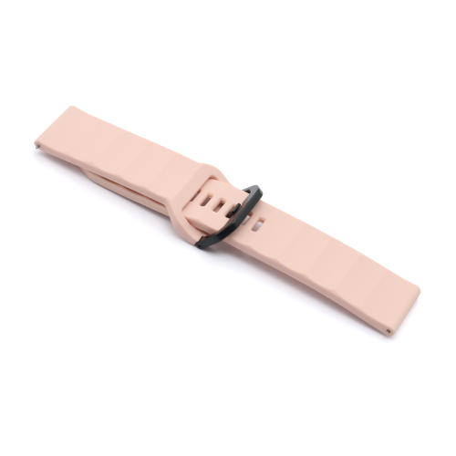 NARUKVICA ZA SMART WATCH SILICONE WAVE 22MM RETRO ROZE