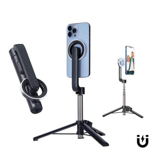 SELFIE STICK + MINI TRIPOD/STABILIZATOR MAGNETIC