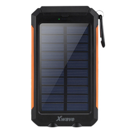 X-POWERBANK BATERIJA/PUNJAČ 8000 MAH SOLARNI CAMP-L80BLACK/ORANGE