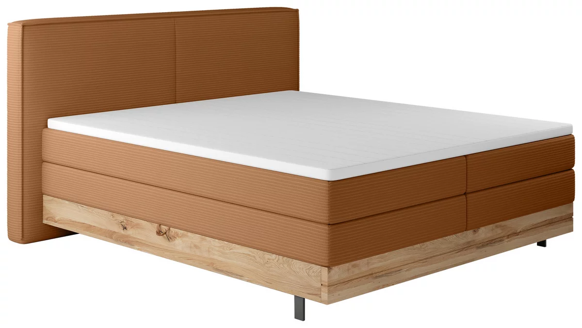 BOXSPRING KREVET 160/200 cm braon