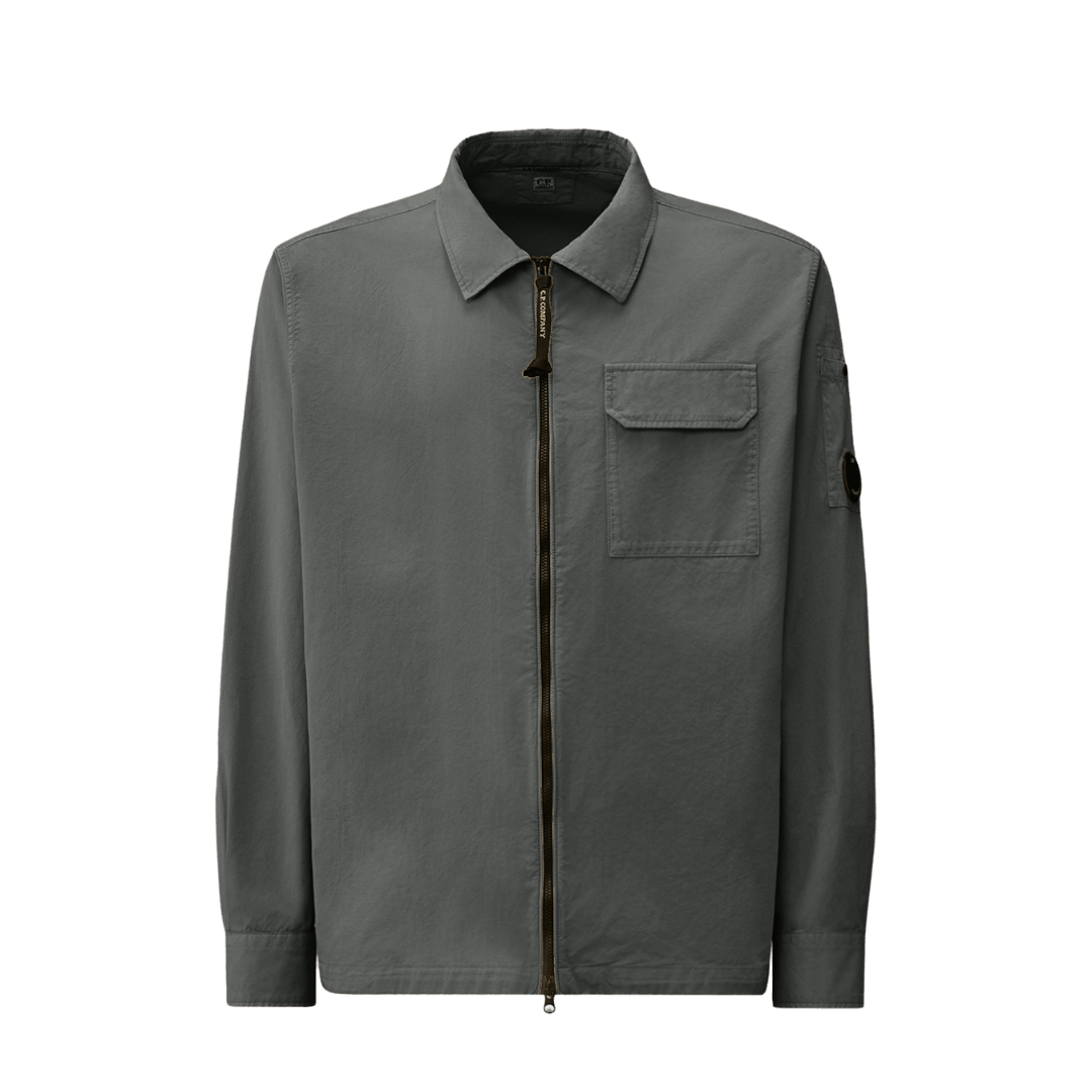 CP COMPANY GABARDINE LENS OVERSHIRT JAKNA GUNMETAL