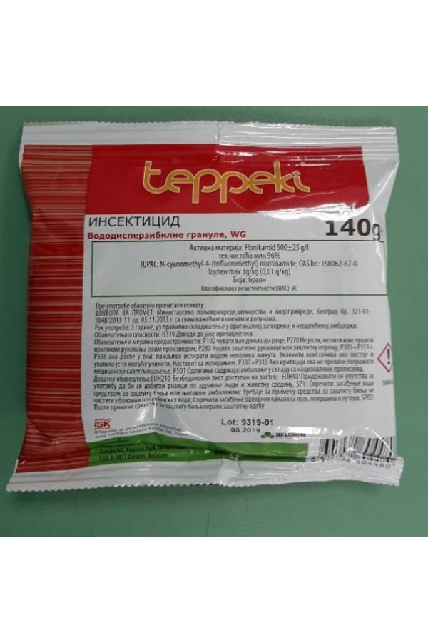 TEPPEKI 500WG 140GR
Šifra: 8845 JM: KOM
