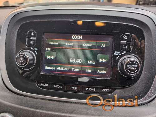 Fiat 500x radio