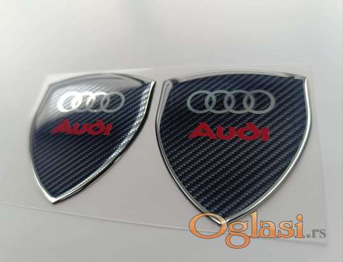 Audi stiker oznake za bocna krila