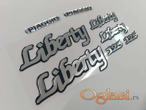 Liberty Pigaggio stiker oznake