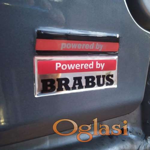 Brabus stiker plocica