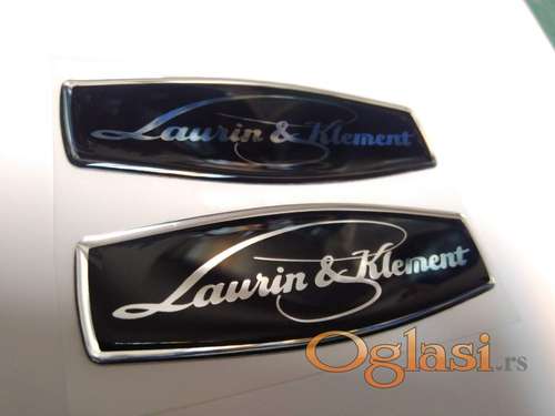 Laurin Klement Skoda stiker oznaka