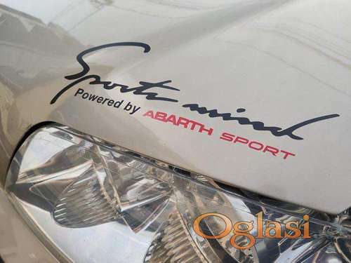 Abarth sport nalepnica sports mind
