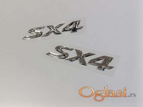 SX4 stiker oznaka za Suzuki
