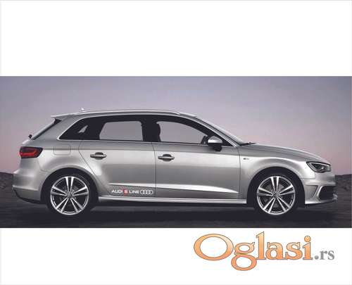 Audi S line nalepnice za auto