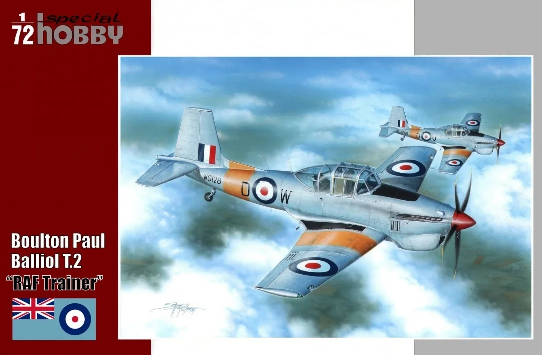 SPECIAL HOBBY 1/72 Boulton Paul Balliol T.2 „RAF Trainer“