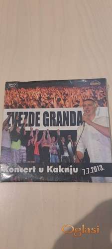 Zvezde Granda koncert u Kaknju dvd nekoriscen
