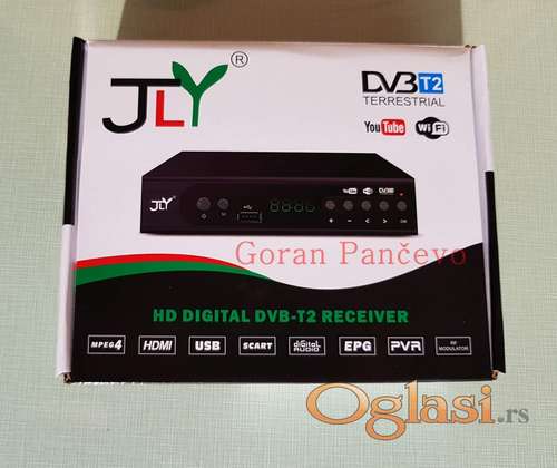 JLY Resiver-Set Top Box za digitalno-zemaljsku televiziju