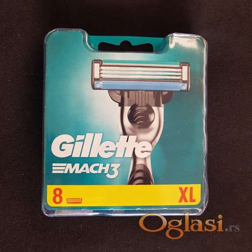 Gillette mach3 ulošci 8 kom