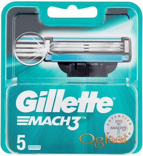 Gillette mach3 ulošci 5 kom
