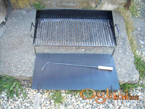 Resetka za Rostilj 70 x 35! + Grill Ploca ( Sa Stitnikom )