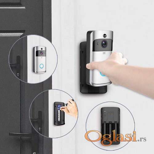 Wifi smart video interfon bežično video zvono za vrata