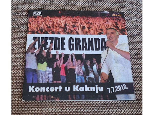 DVD-ZVEZDE GRANDA-KONCERT U KAKNJU 2013-NEKORIŠĆENO