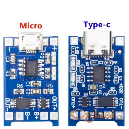 Akcija najjeftinije TP4056 Battery Charger Module