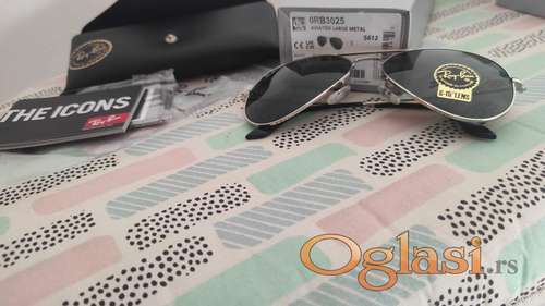 Ray Ban model RB3025 AVIATOR model 003/58 size 58