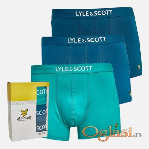 Lyle And Scott Vintage Mens Nathan Three Pack Boxer