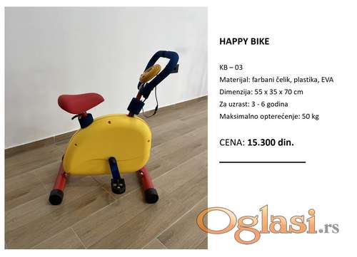 SOBNI BICIKL - do 6 god. - DEČJE SPRAVE ZA VEŽBANJE