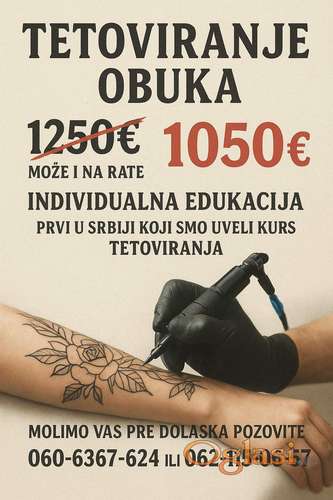 Kurs Pirsinga i Tetoviranja Novi Sad New Models World Academy